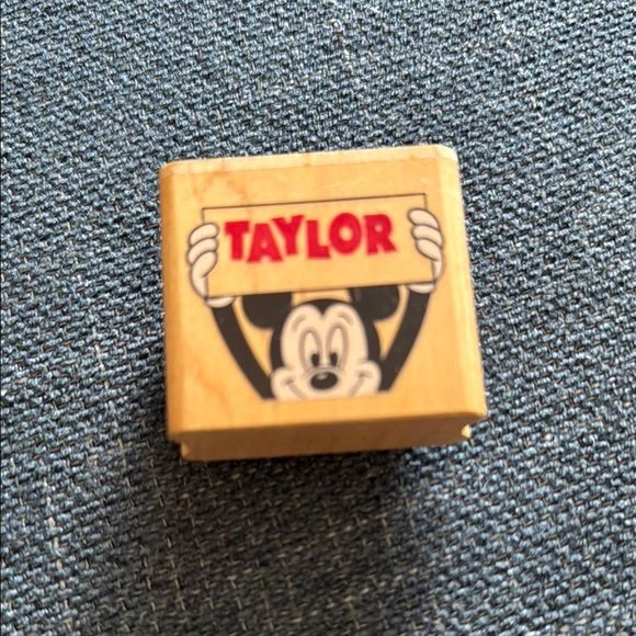 Disney | Art | Disney Mickey Mouse Taylor Stamp | Poshmark